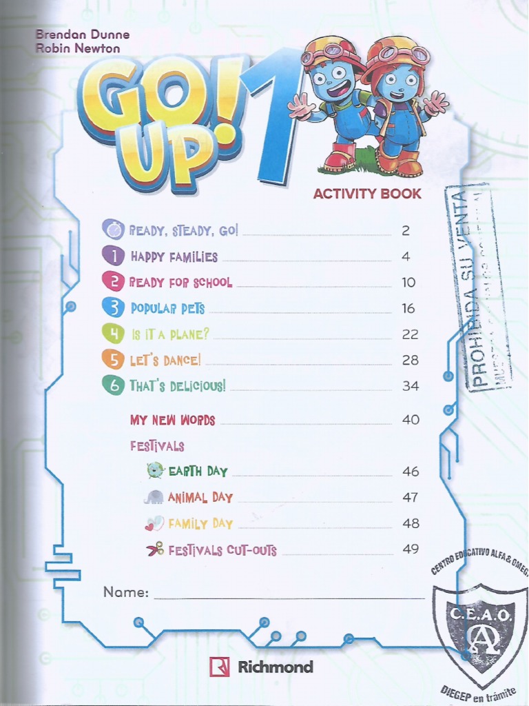 Go Up 1 Workbook | PDF