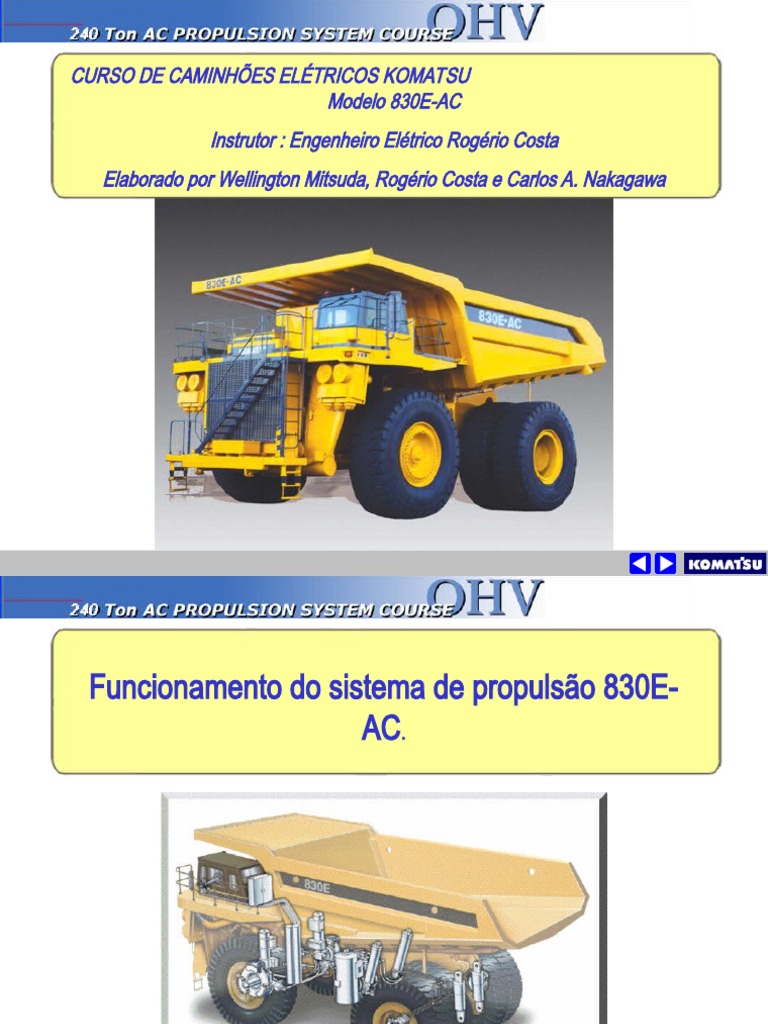 Curso Avançado Do Sistema Invertex para 830E-AC | PDF | Motor elétrico ...