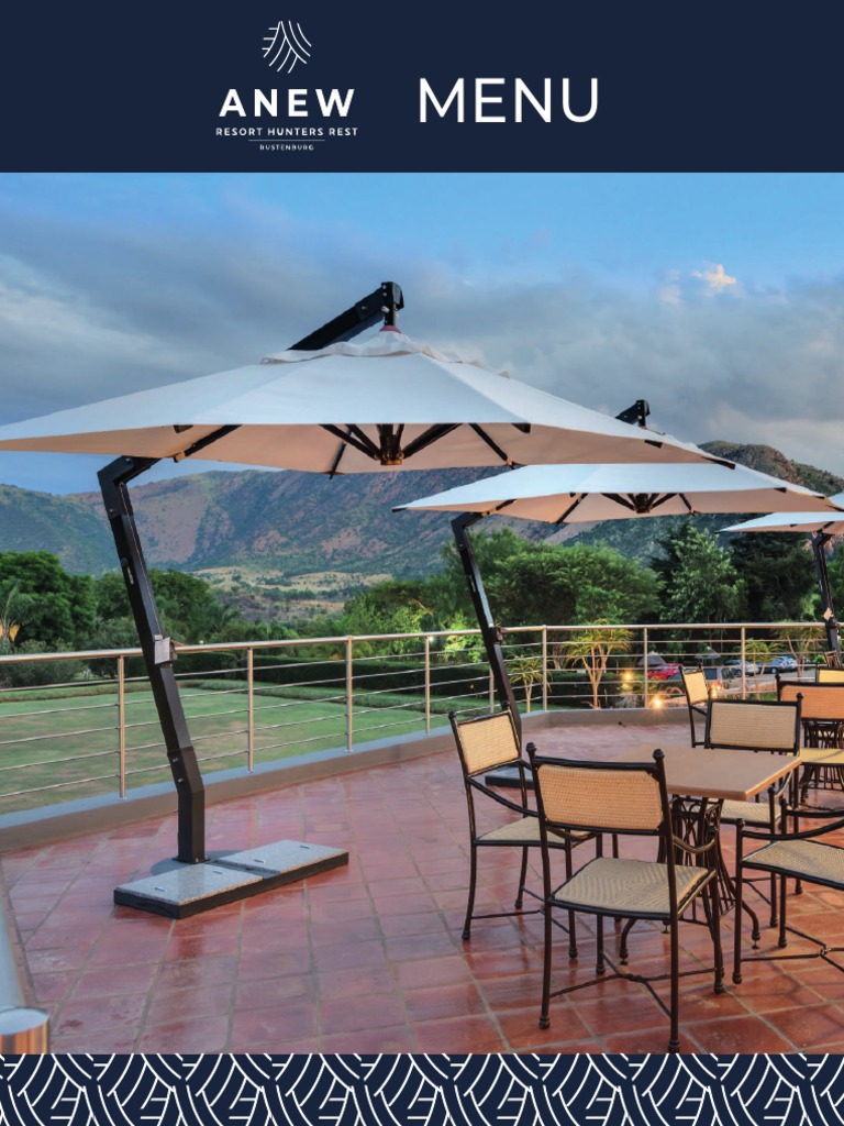 ANEW Resort Hunters Rest Menu Compressed | PDF
