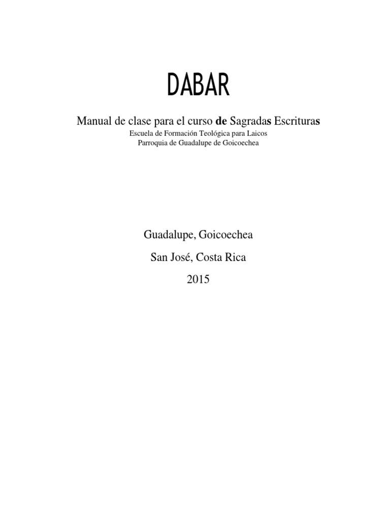 (Libro) Dabar | PDF | Biblia | Septuaginta