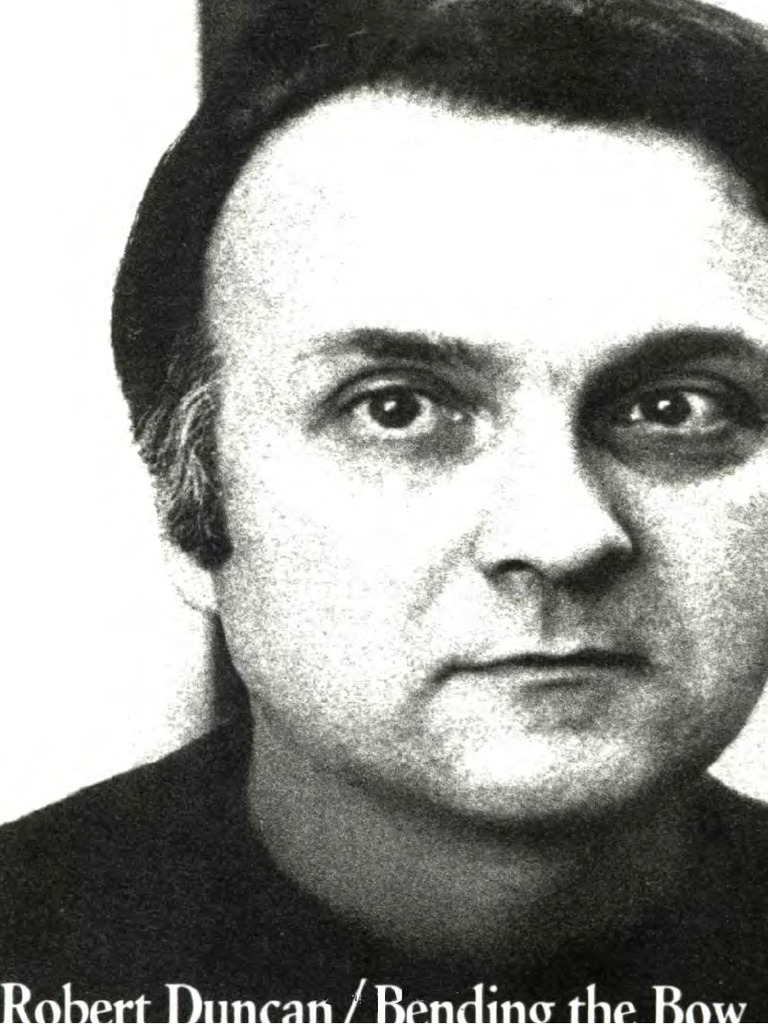 Robert Duncan Bending The Bow 1 | PDF | Poetry | Weaving