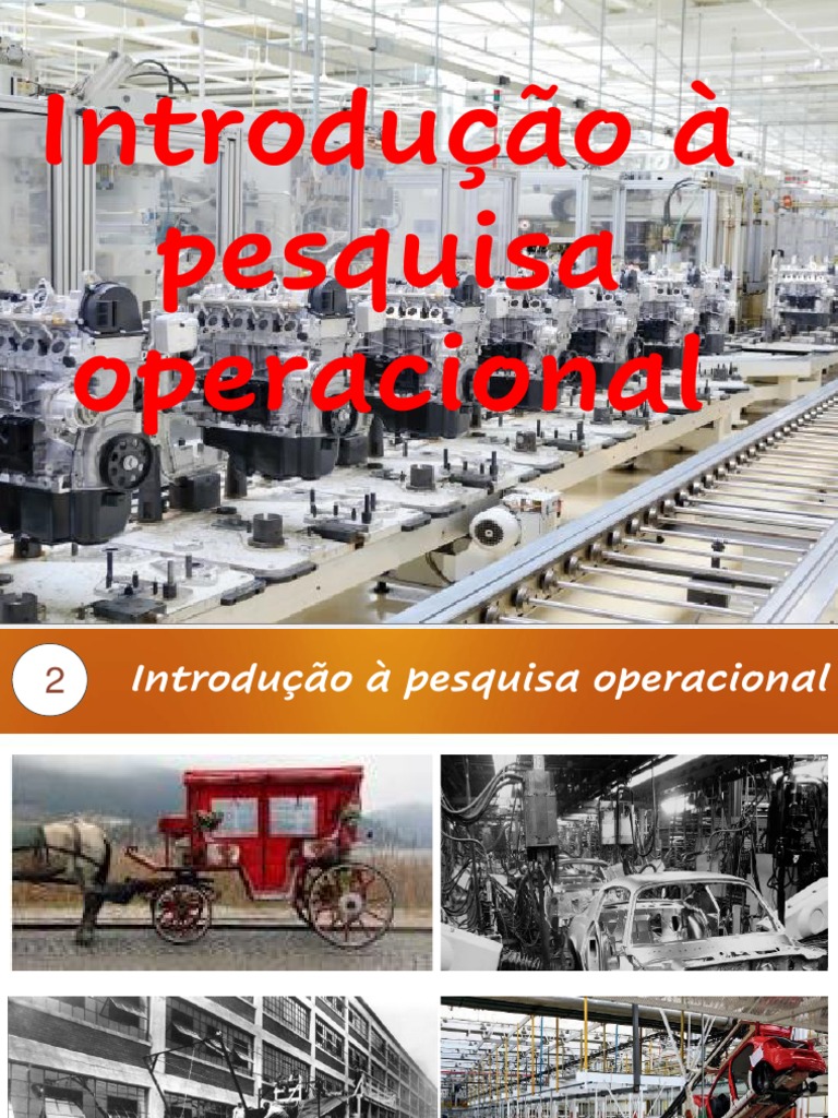 Introdução à pesquisa operacional | PDF
