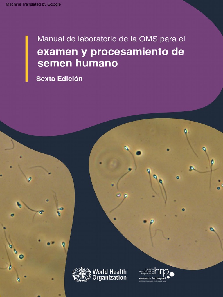 Manual de análisis de semen OMS | PDF