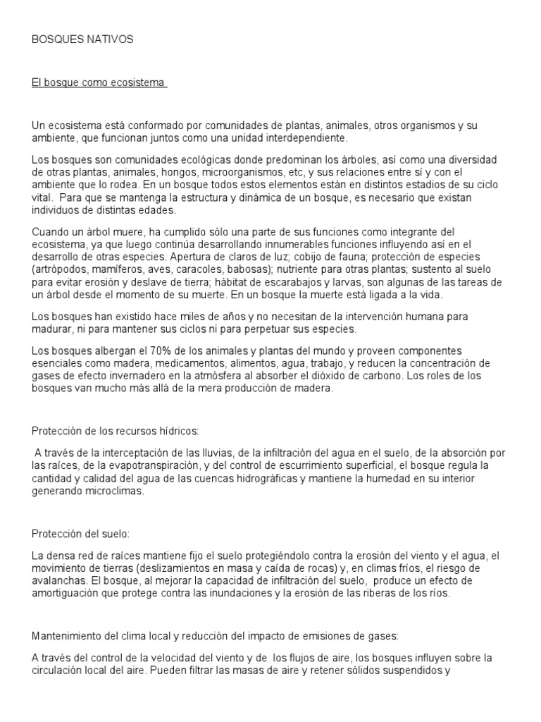 Deforestación: Impacto y Consecuencias | PDF | Deforestación | Los bosques