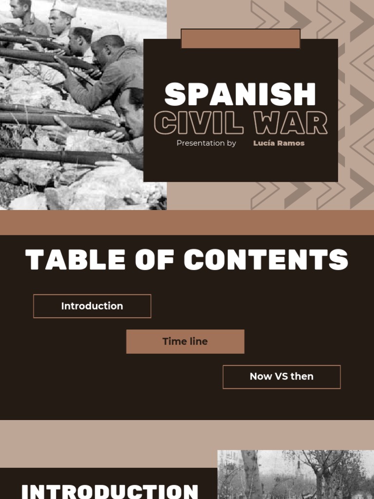 Overview of the Spanish Civil War | PDF | History