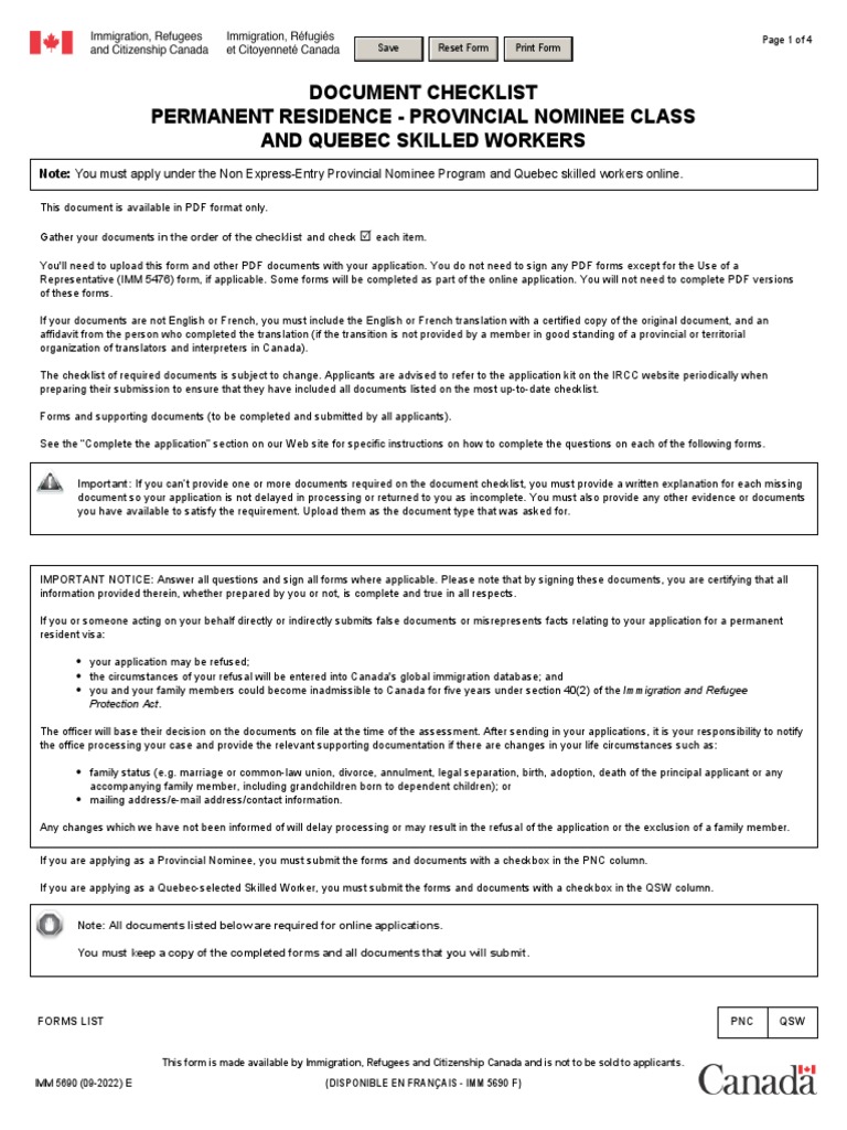 Imm 5690 e | PDF | Justice | Crime & Violence