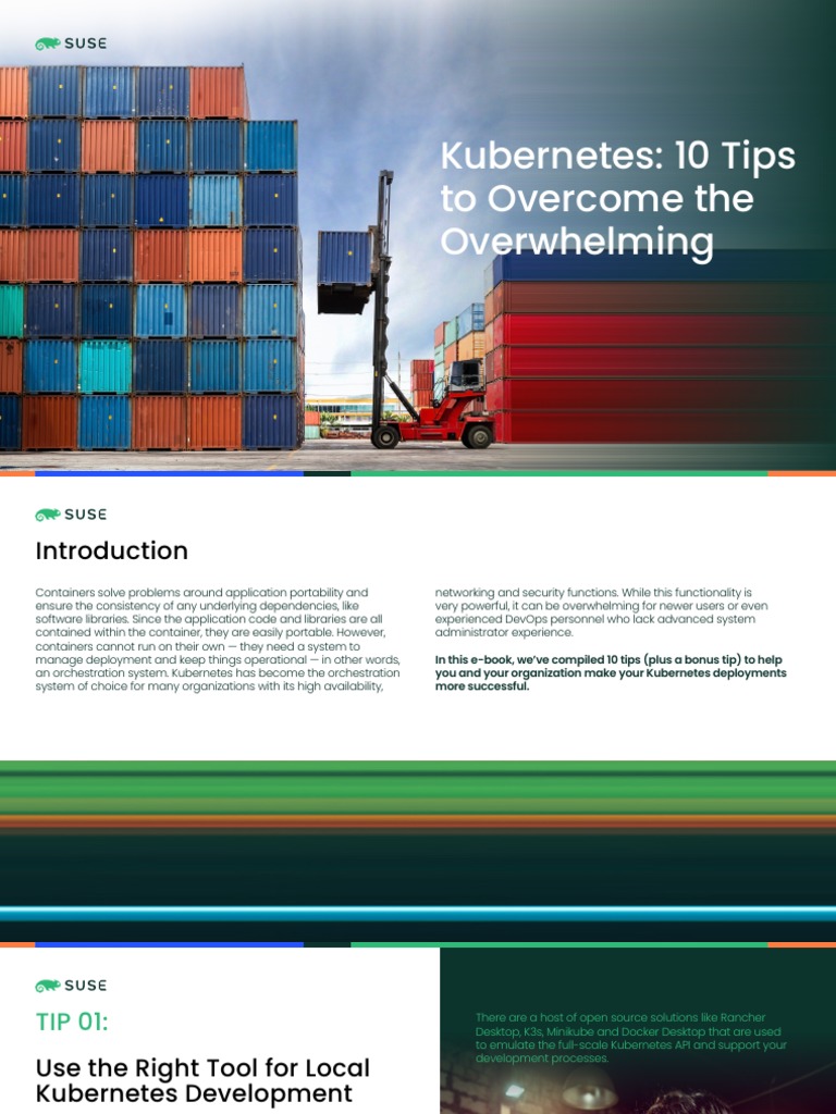 Kubernetes 10 Tips To Overcome The Overwhelming | PDF