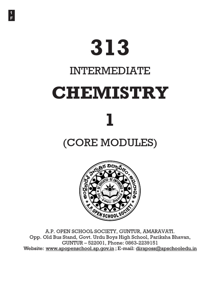 Chemistry E.M Vol 1 | PDF | Mole (Unit) | International System Of Units