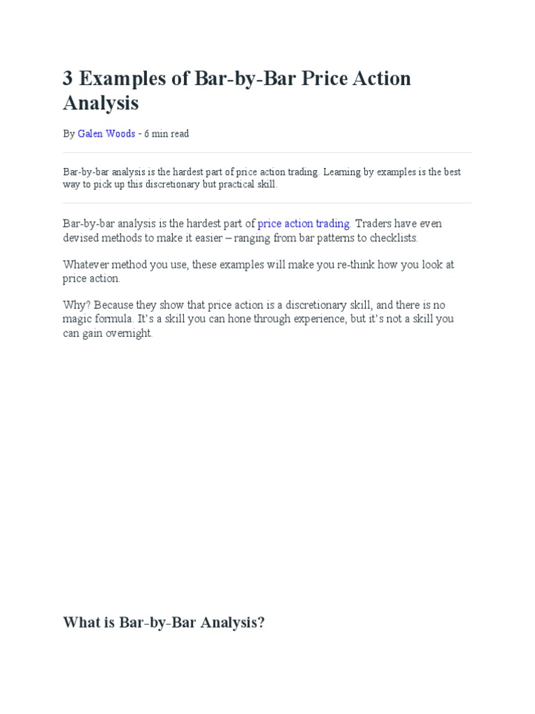 3 Examples of Bar | Download Free PDF | Market Trend | Economies