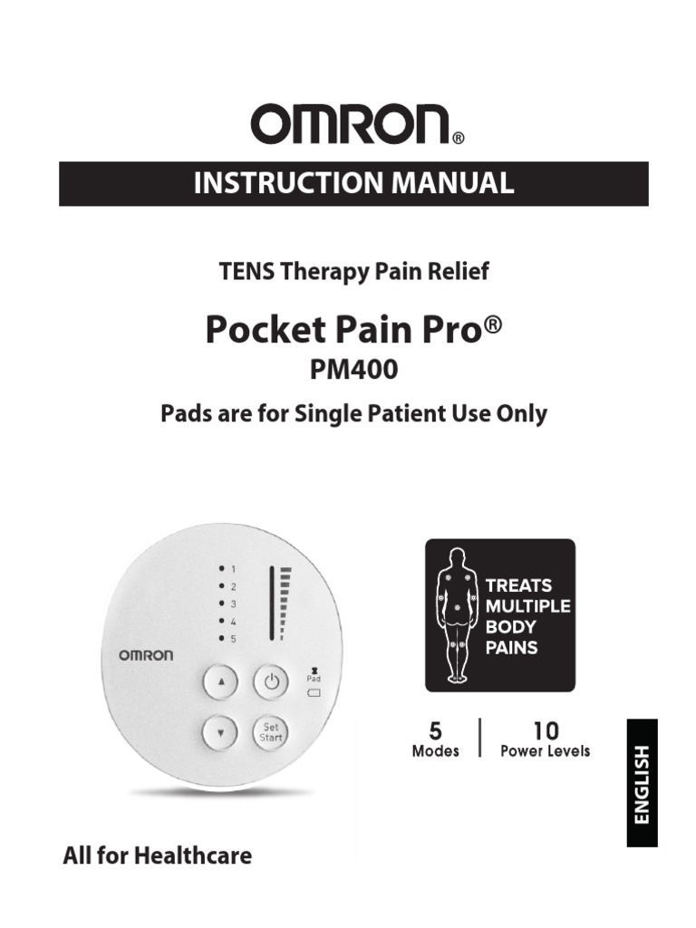 Omron Pocket Pain Pro | PDF | Wellness