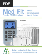 EMS Electrode Placement Guide | PDF