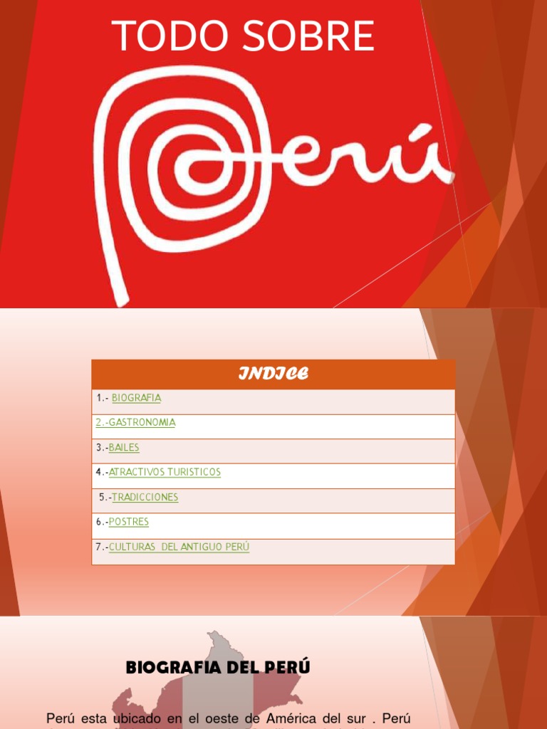 Todo Sobre El Peru-1 | PDF | Perú | Lima