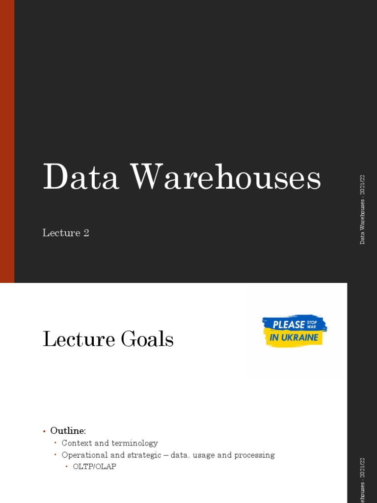 DWI - Lecture - 2 - OLAP-TP - FINAL | PDF | Data Warehouse | Databases