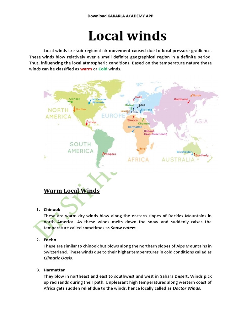 Local Winds | PDF