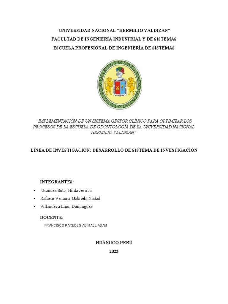 Proyecto Inter y Transdisciplinario I | PDF