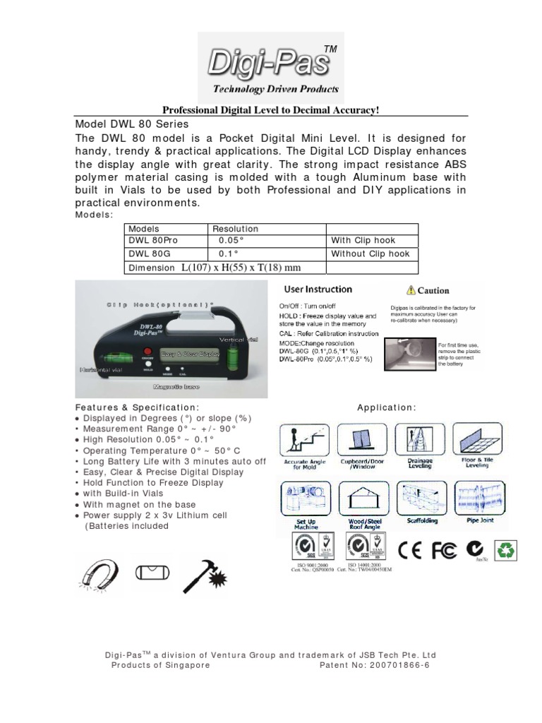 DWL 80G | PDF | Computer Data Storage | Manufactured Goods