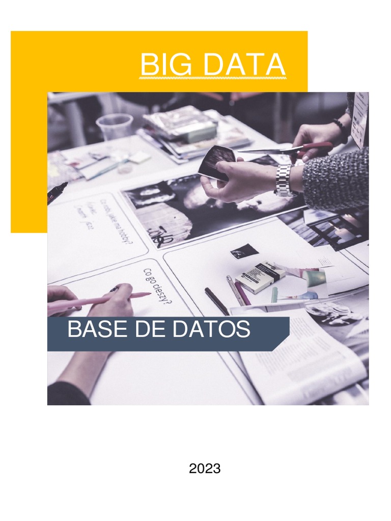 Monografia Final Big Data. Base de Datos | PDF | Big Data | No Sql