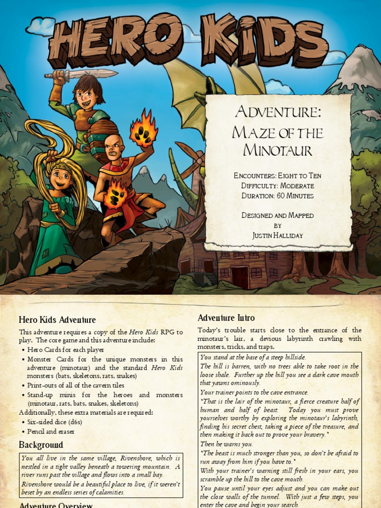 Hero Maze of The Minotaur | PDF
