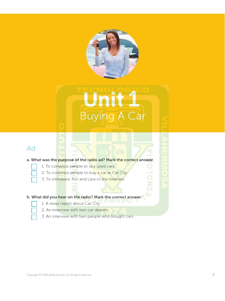 Intermediate 4 Workbook | PDF