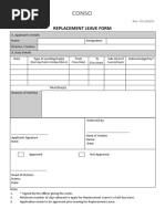 Z1(a) Leave Application Form | PDF | Sick Leave | Parental Leave