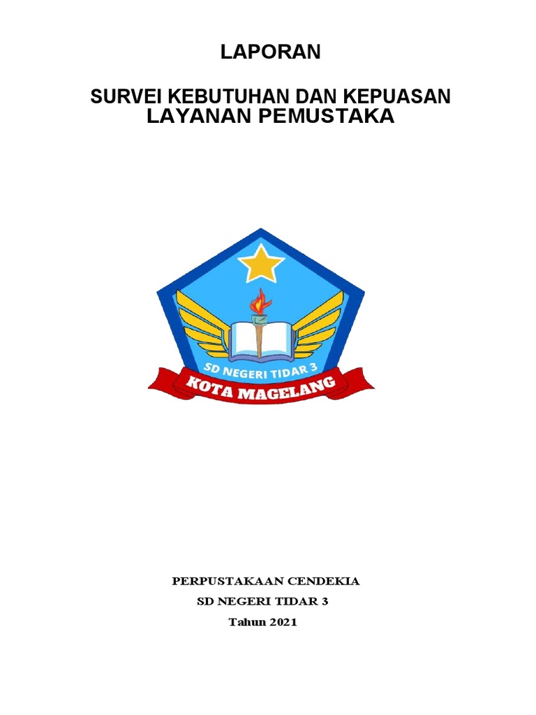 Laporan Survei Kebutuhan Dan Kepuasan Layanan Pemustaka Tahun 2020 | PDF