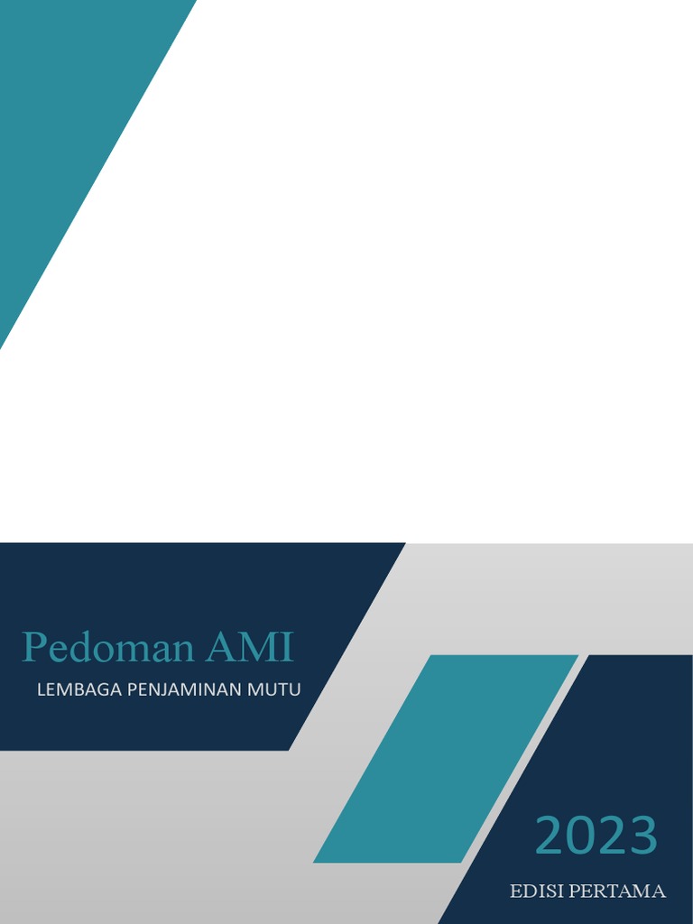PEDOMAN AMI Manajemen Pendidikan Islam | PDF