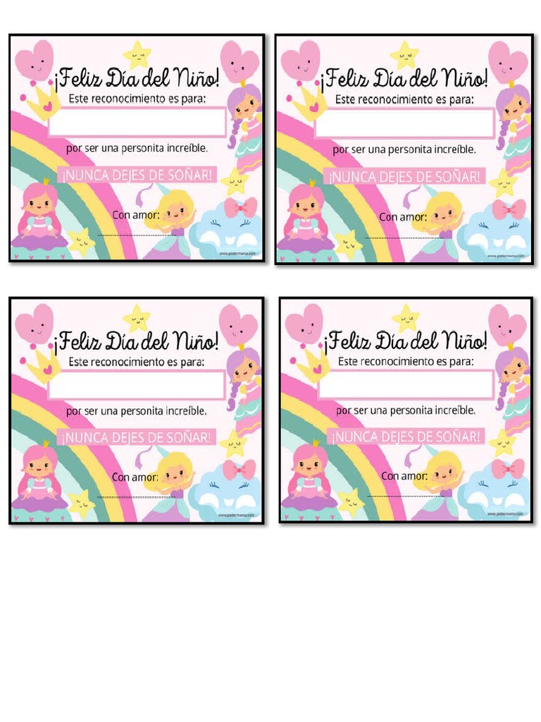 Dia Del Niño Pdf