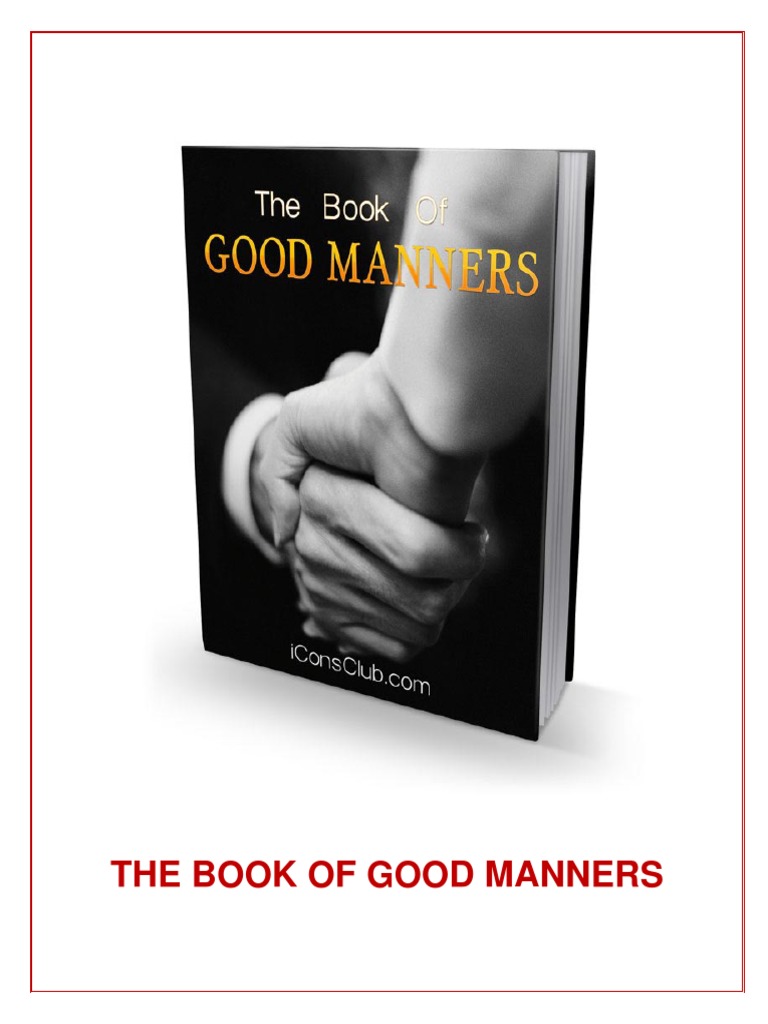 The Book of Good Manners | PDF