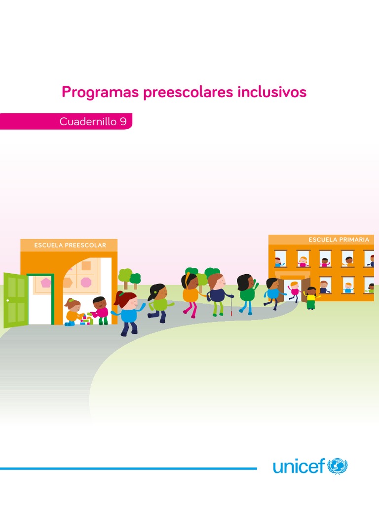 Programas Preescolares Inclusivos - UNICEF | PDF | Educación de la ...