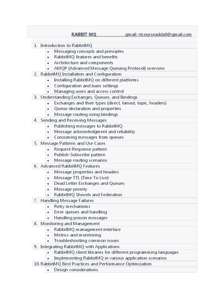 RabbitMQ Guide: Install, Configure, Optimize | PDF