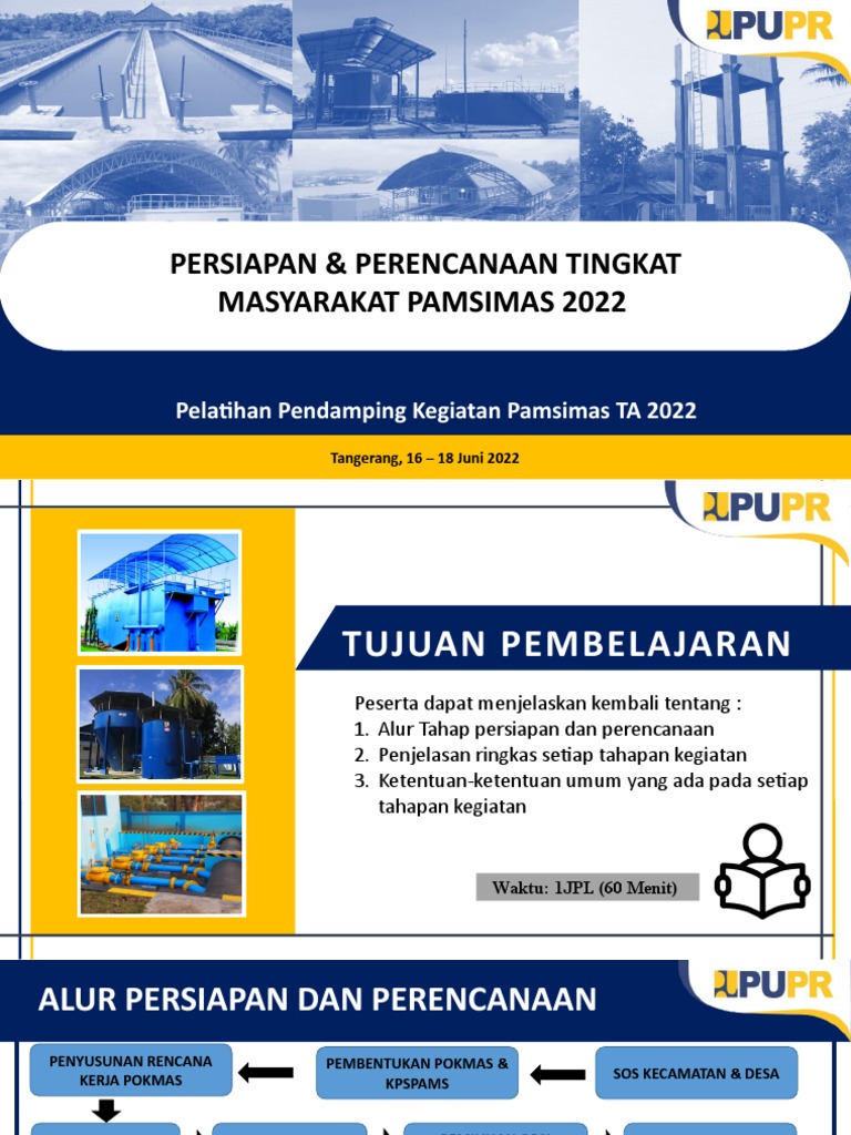 2. Tahap Persiapan Dan Perencanaan Pamsimas 2022_080622 | PDF