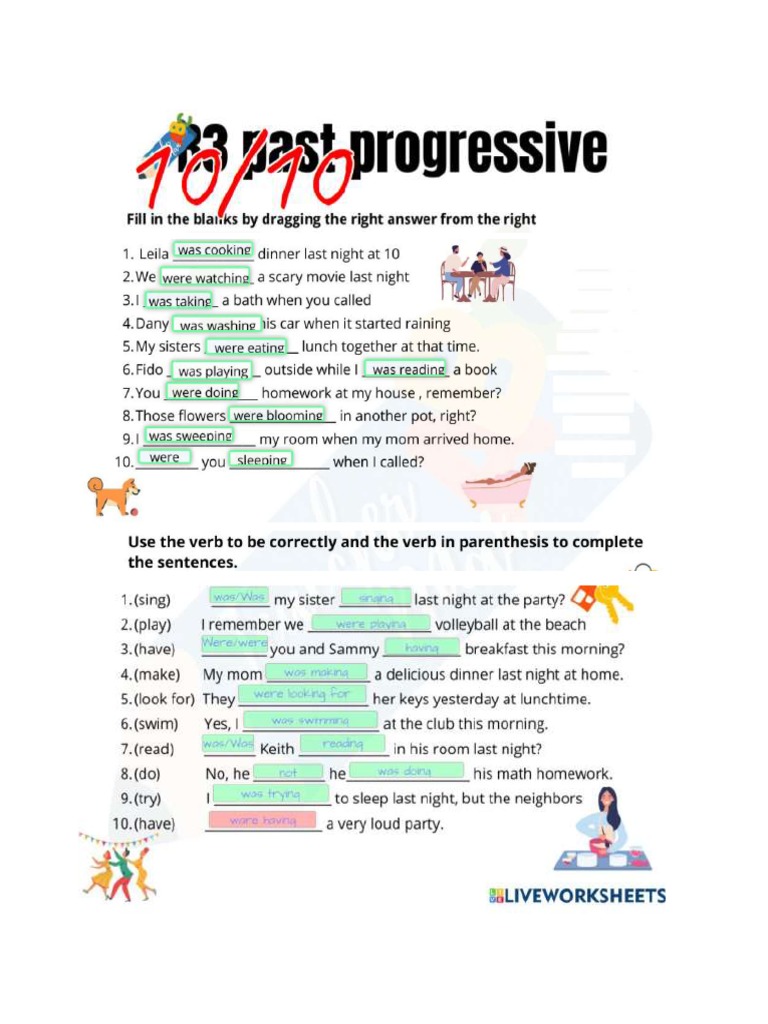 Tarea 3° Ingles | PDF