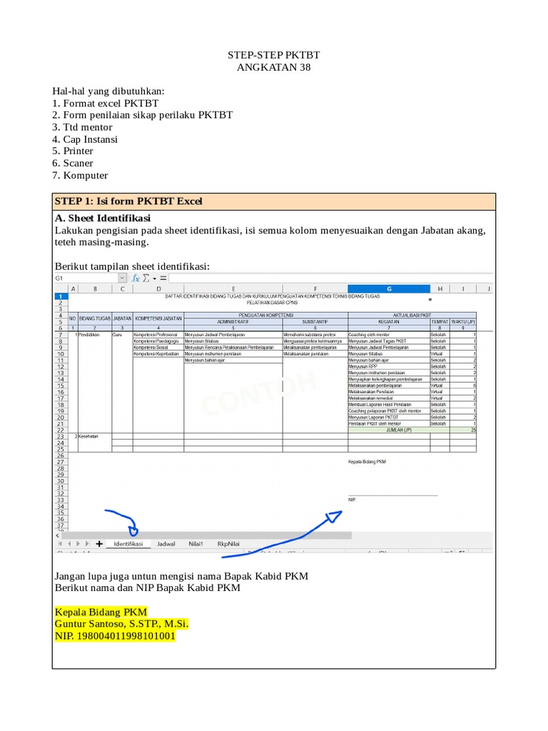 Step by Step PKTBT Jabar 38 | PDF