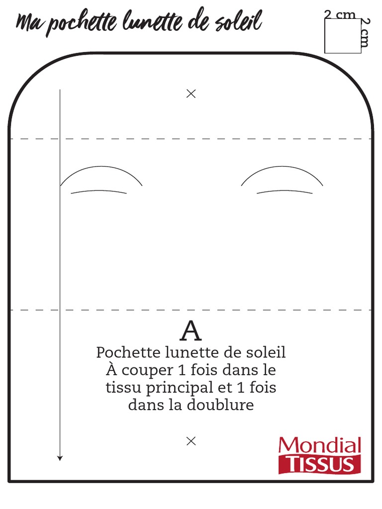 Pochette Lunette de Soleil 2 cm | PDF | Maison et jardin