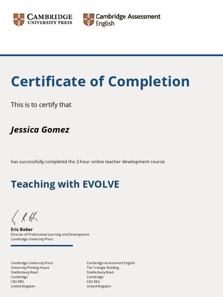 Teaching With EVOLVE Course Completion Certificate 30-9-2022!22!42 56 ...
