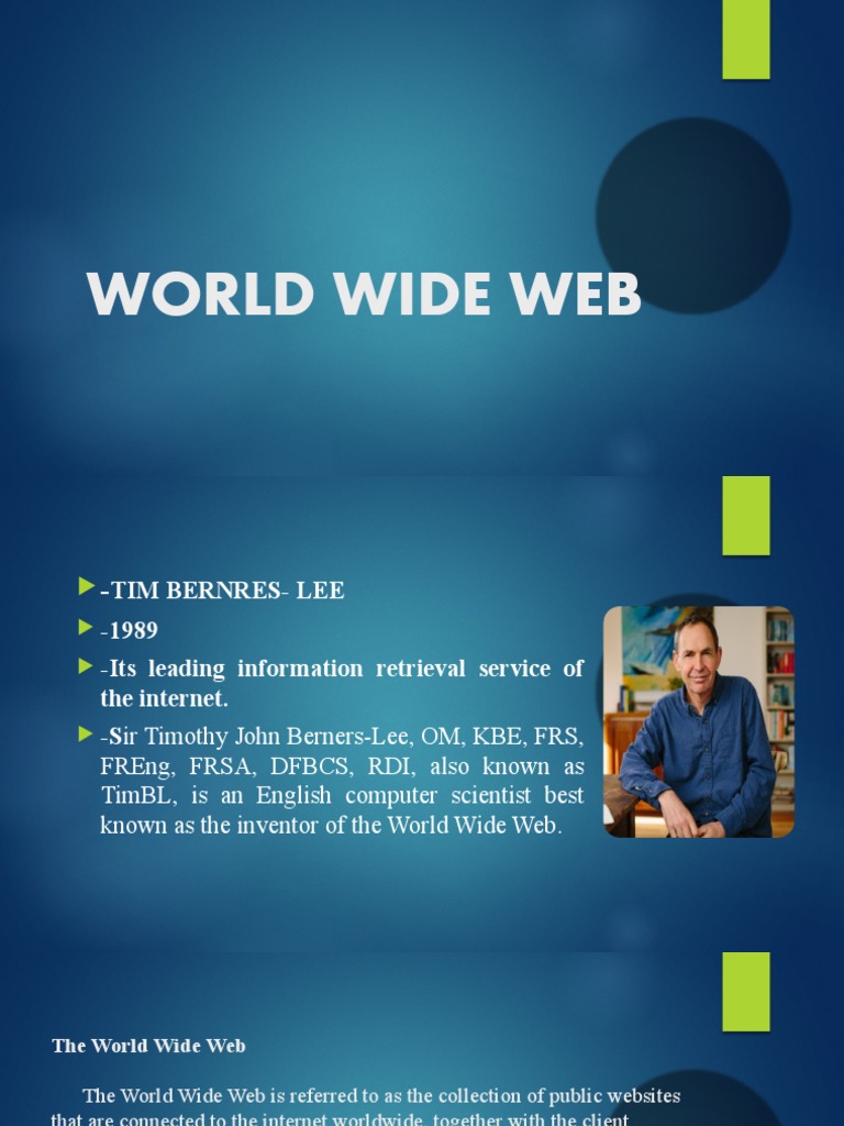 World Wide Web | PDF | World Wide Web | Internet & Web
