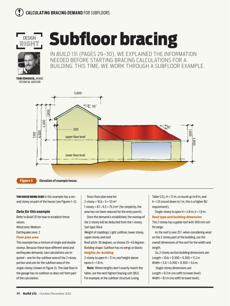 Build 132 38 Design Right Subfloor Bracing2 | PDF