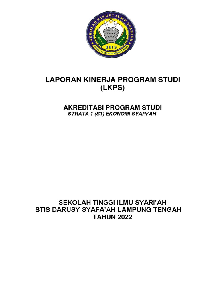 LKPS Ekonomi Syariah Stisda | PDF | Karier & Perkembangan