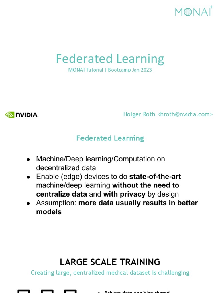 MONAI Federated Learning | PDF