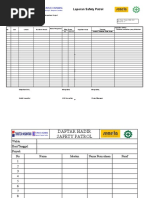 Contoh Design Layout Rute Evakuasi & Apar | PDF