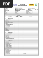 Grader Inspection Checklist | PDF