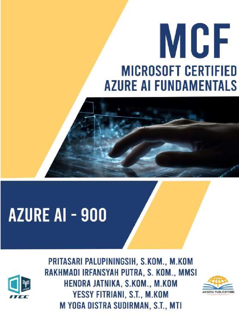 Buku Microsoft Azure Fundamentals Ai 900 Mcf Microsoft Certified Azure