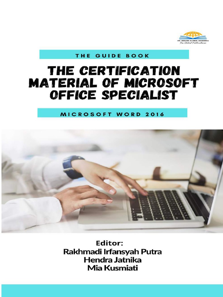 Buku Microsfoft Word 2016 Practice Naik Cetak | PDF | Microsoft Word ...