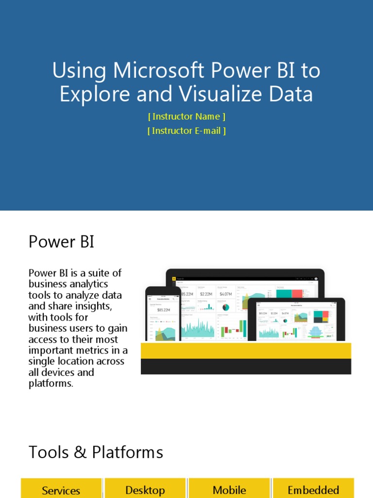 Power BI | Download Free PDF | Data | Microsoft Excel