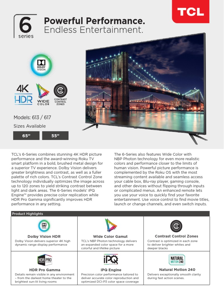 Specification Sheet | Download Free PDF | Hdmi | Roku