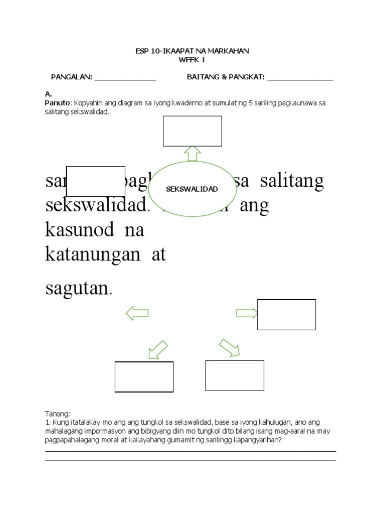 Esp 10 Week 1 Activity 1 Pdf