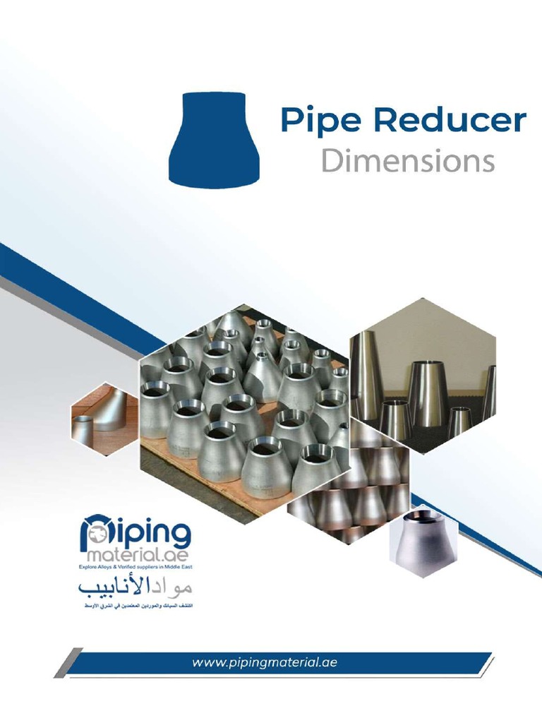 Eccentric Concentric Pipe Reducer Dimensions | PDF | Pipe (Fluid ...