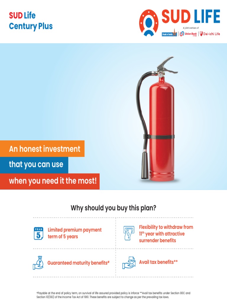 Century Plus Brochure 2022 | PDF | Insurance | Life Insurance