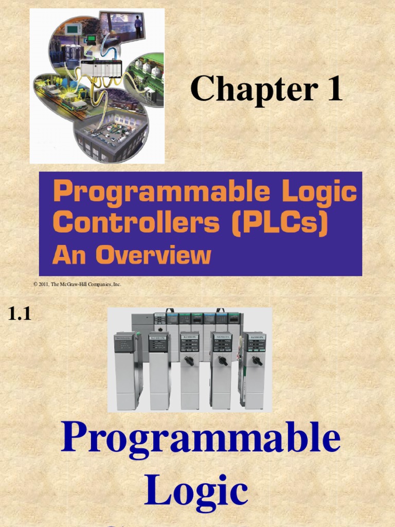 PLC Chapter-1 PLC Overview | PDF | Programmable Logic Controller | Computer Program