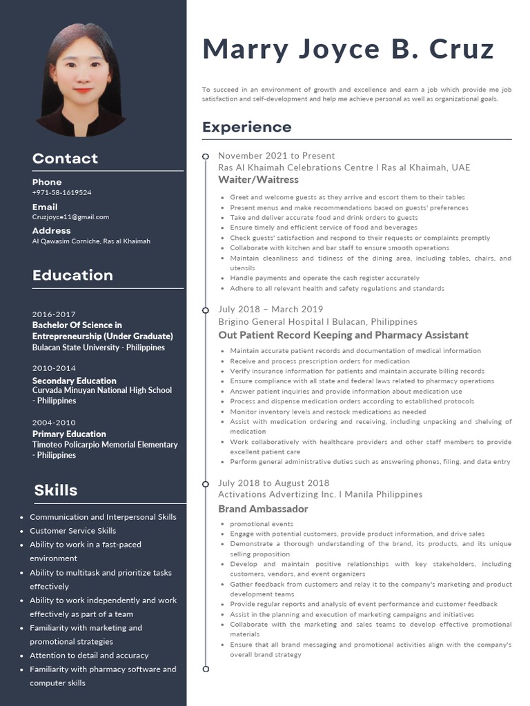 Joyce CV Resume | PDF